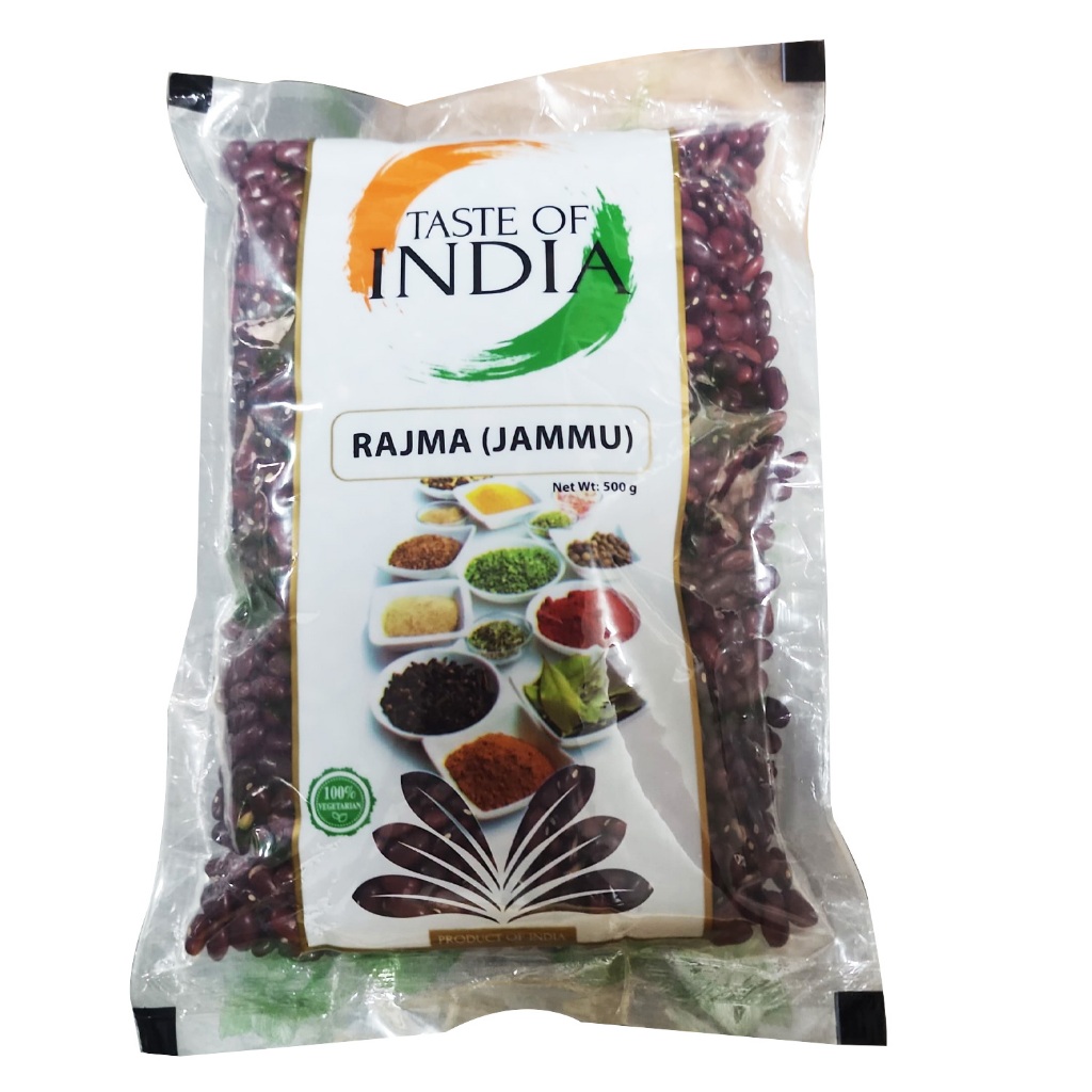 Taste of India Rajma Jammu Lal (Small Red Kidney Beans) 500g - Made in ...