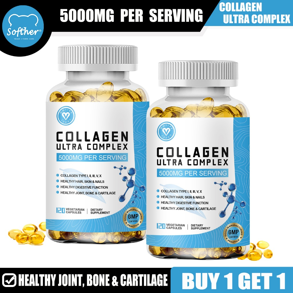 Softher Collagen Glow Capsule Collagen Capsule Healthy Hair Skin and ...
