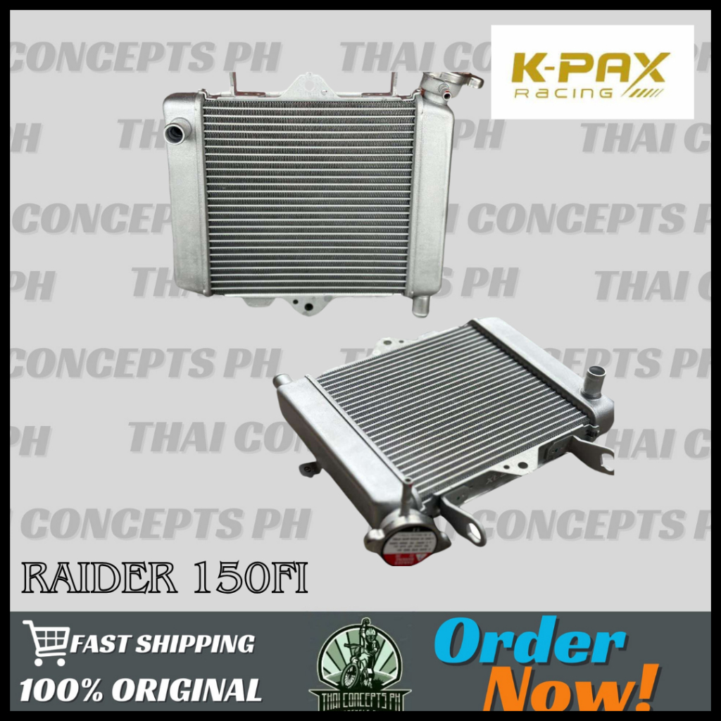 KPAX OEM RADIATOR FOR RAIDER 150FI | Shopee Philippines