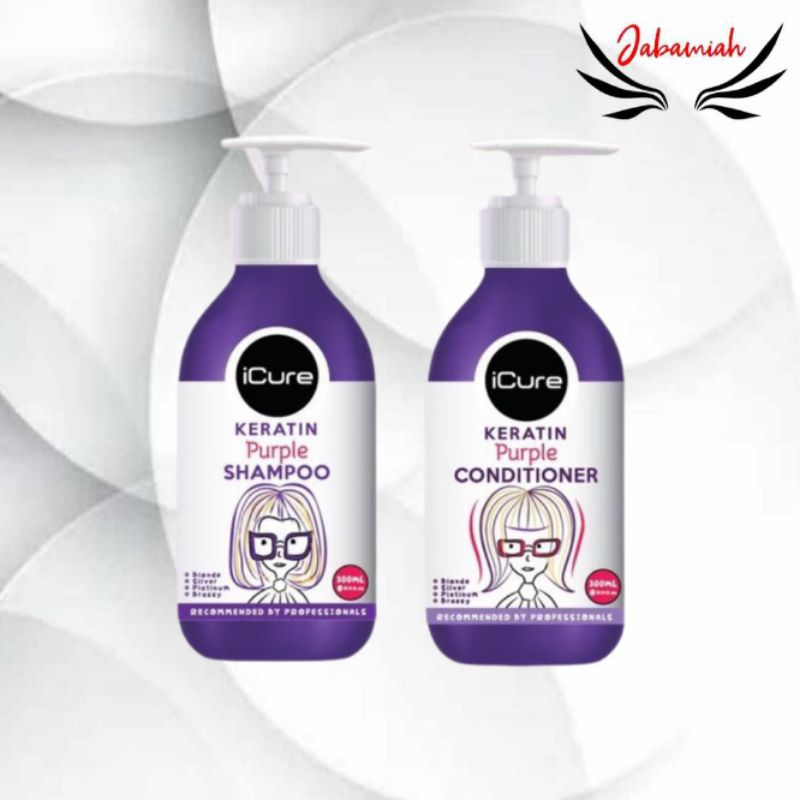 Icure Purple Shampoo Or Conditioner 300ml | Shopee Philippines