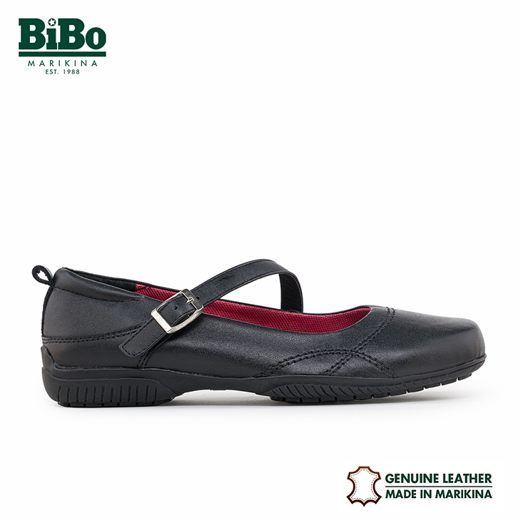 Bibo L009 Leather School Shoes for Ladies (41L009) | Shopee Philippines