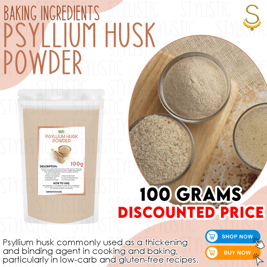 Psyllium Husk Powder 100g | Shopee Philippines
