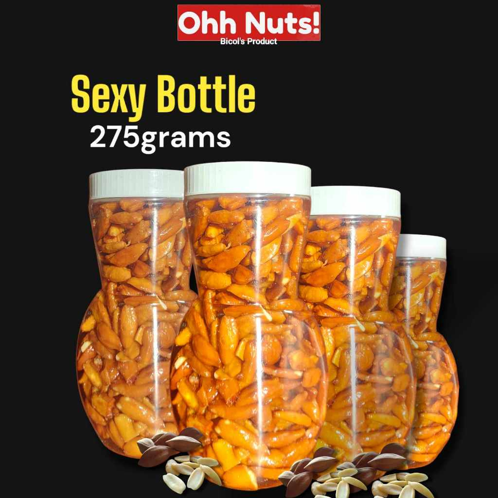 Crispy Pili Nut "Onhand" (No Logo/No sticker) 275grams HONEY GLAZED ...