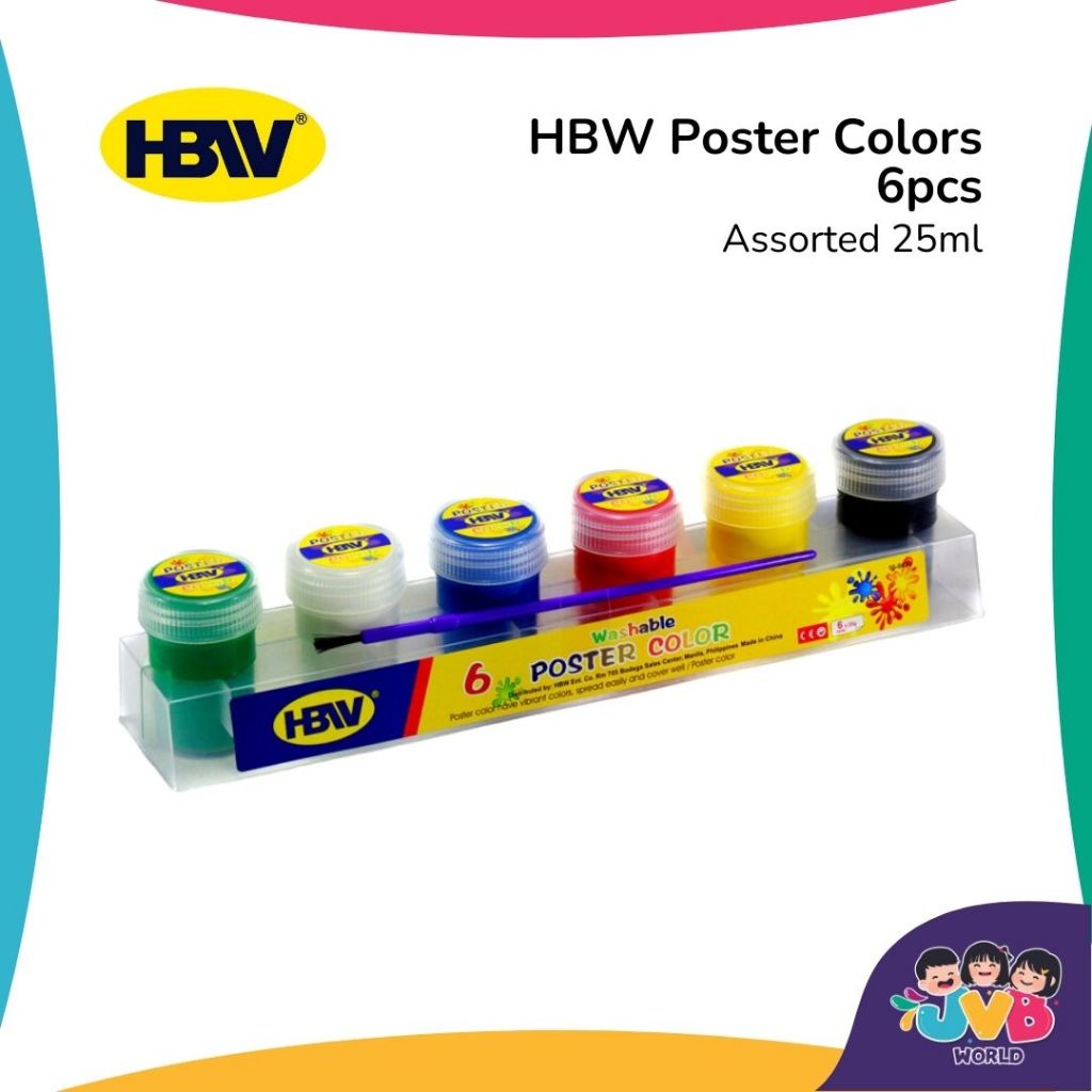 HBW Poster Paint / Color - Assorted Colors - Different Variations ...