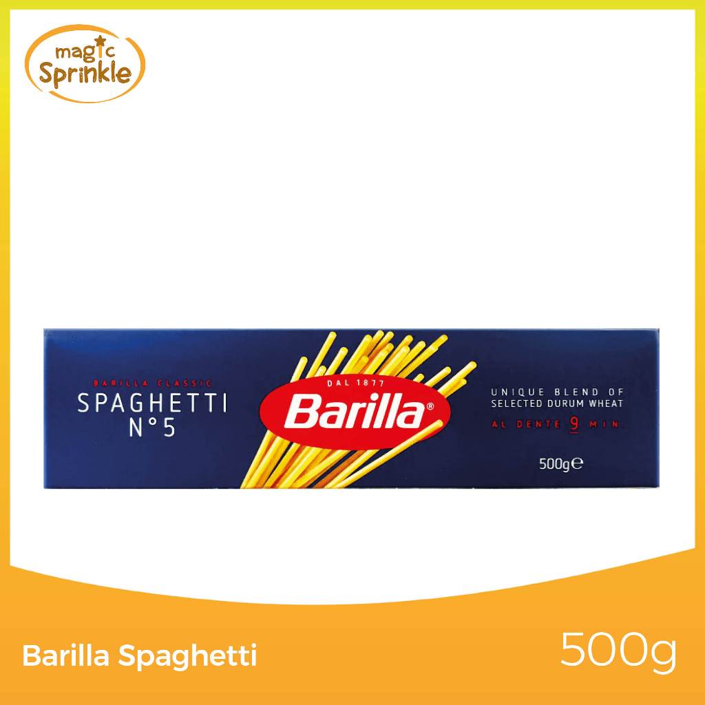 Barilla Spaghetti No. 5 500g | Shopee Philippines