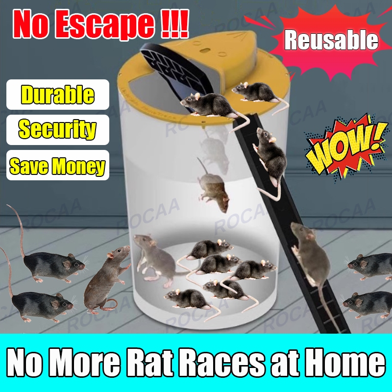 New Mouse Trap Effective Rat Killer Perfect Trap Rat Trap Buckets Clip ...