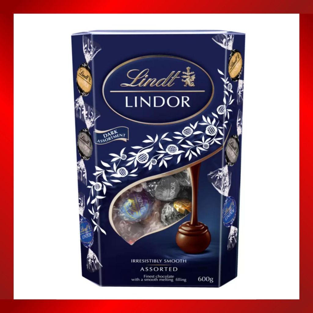 Lindt LINDOR Dark Assort 600g chocolate【Direct from Japan】 | Shopee ...