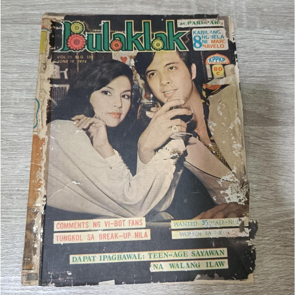 (incomplete) Bulaklak #135 June 19, 1974 (see description) tagalog ...