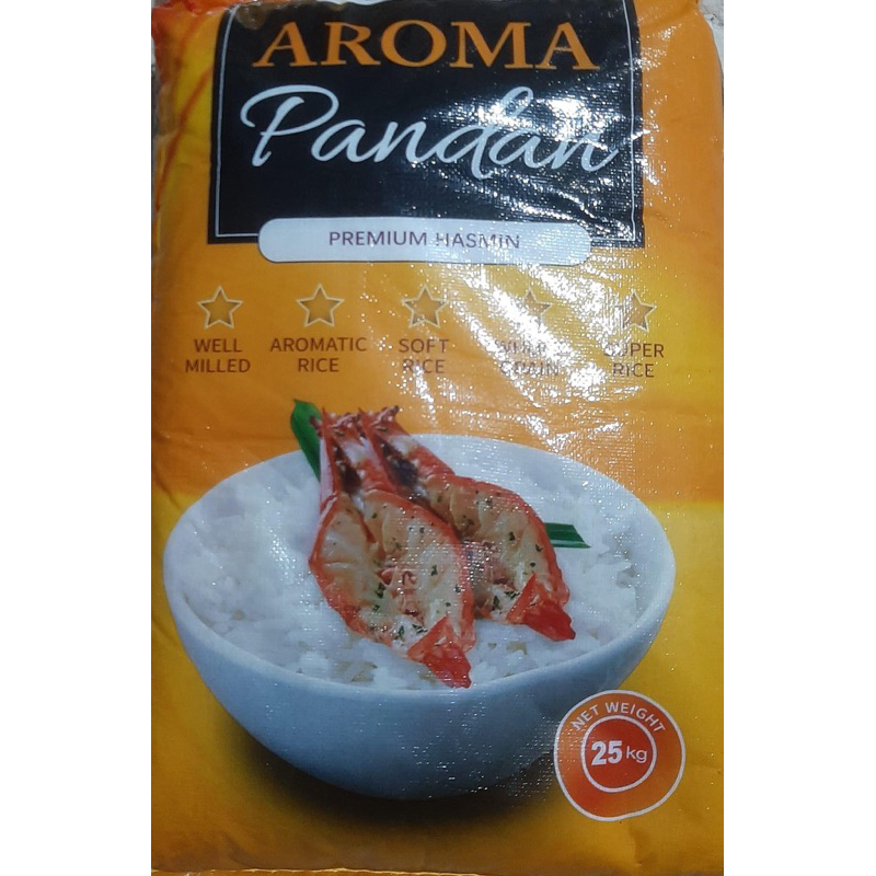 Aroma Pandan Hasmin Rice | 25kg | Shopee Philippines