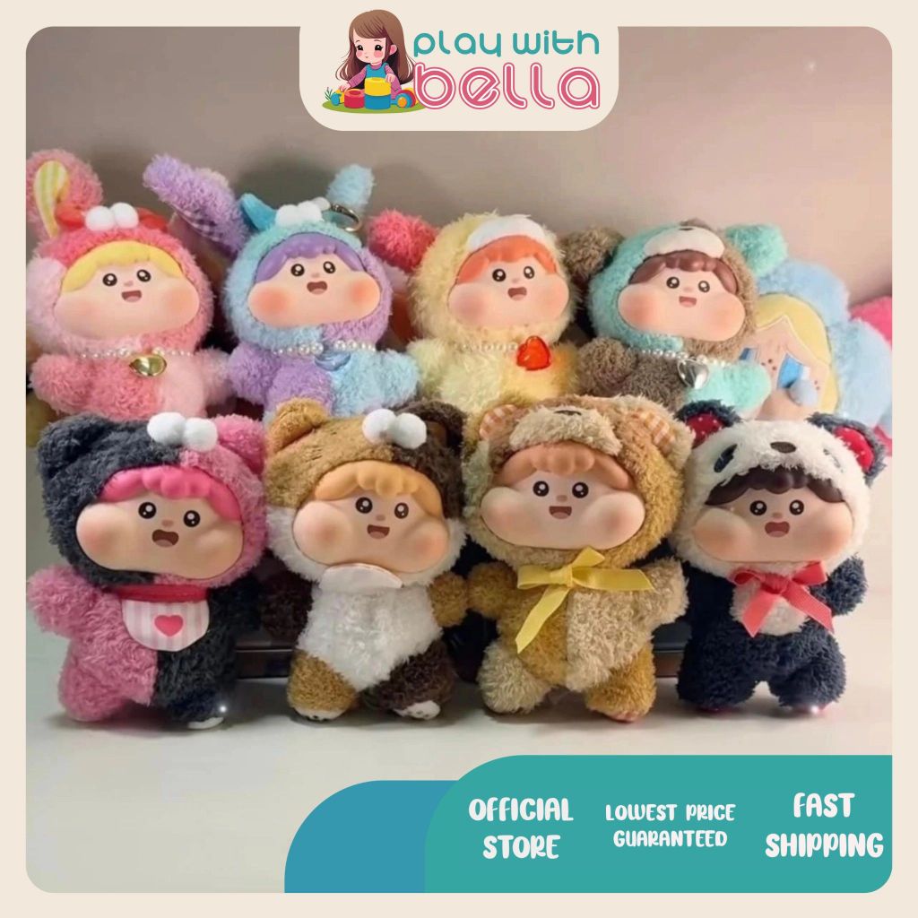 The Fluffy Meatball Cute Plush Series Art Toy Per piece | Shopee ...