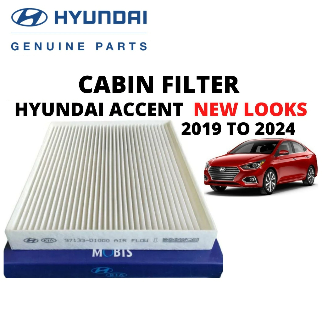 97133-D1000 Cabin Filter Element for Hyundai Accent (2019-up) | Shopee ...