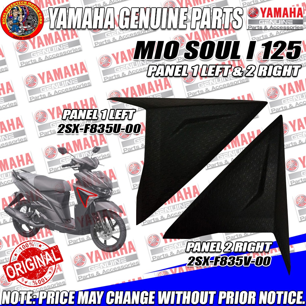 YAMAHA GENUINE MIO SOUL I 125 PANEL 1 & 2 (YGP) (GENUINE: LEFT- 2SX ...