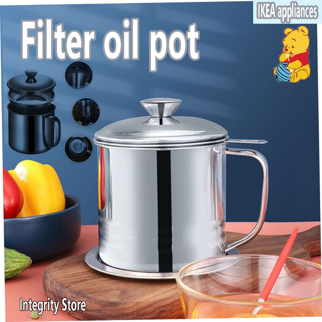 304 Stainless Steel Tank Oil Filter Pot Container Filter lSeparator ...