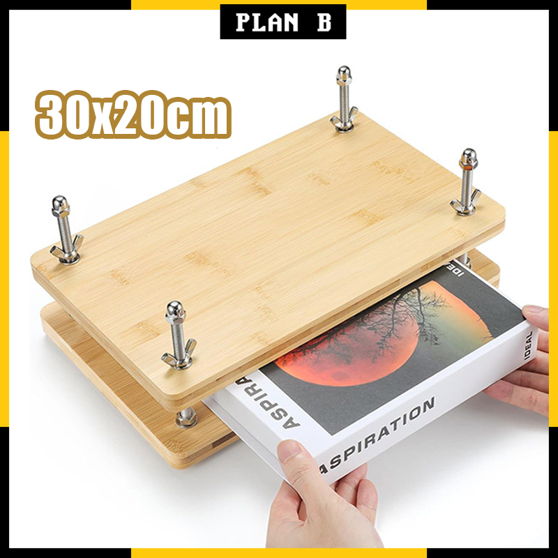 A4 Book Press Wooden Notepad Press Tracing Pad Press | Shopee Philippines