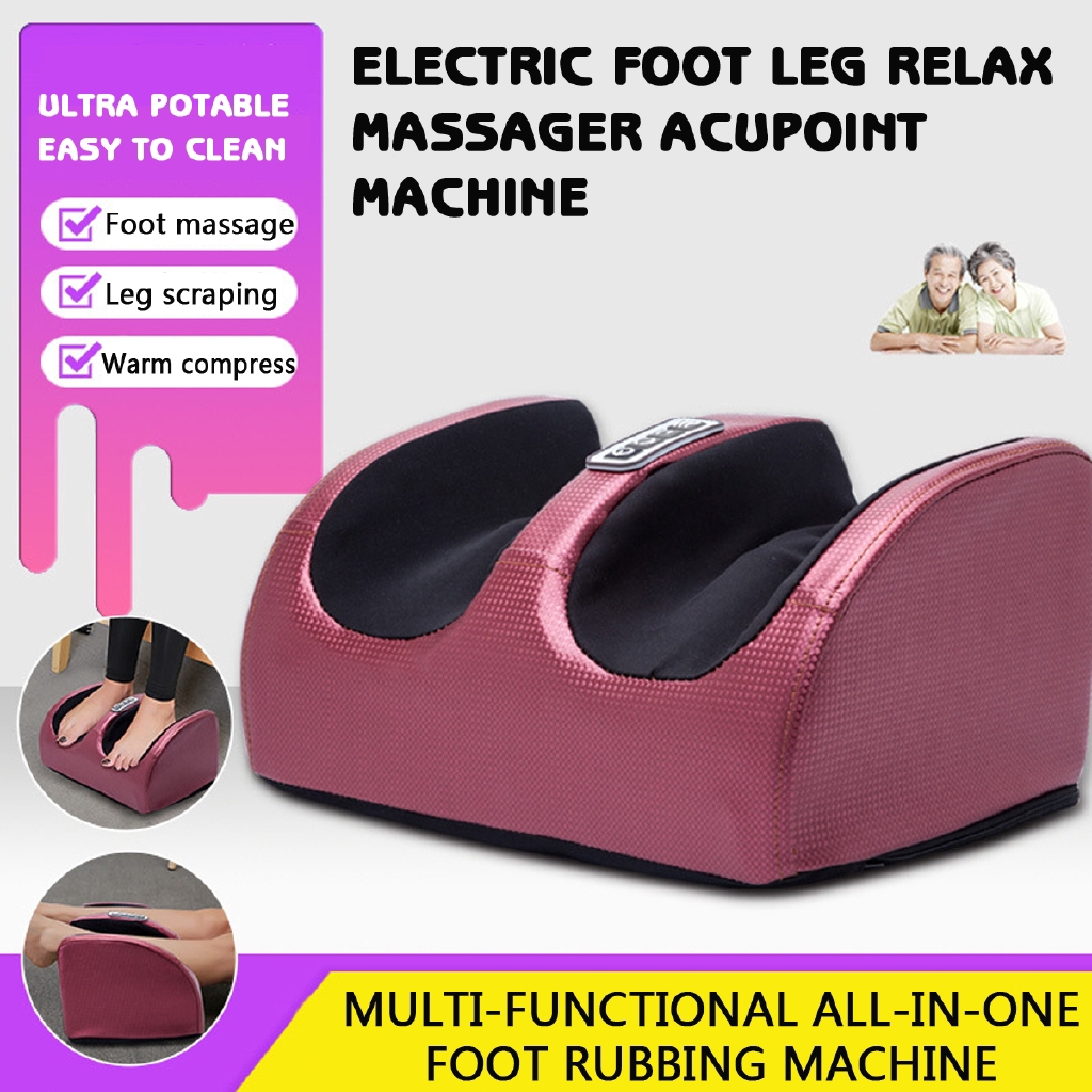 Foot Care Massager Electric Foot Heating Leg Relaxation Soles Of Calf ...