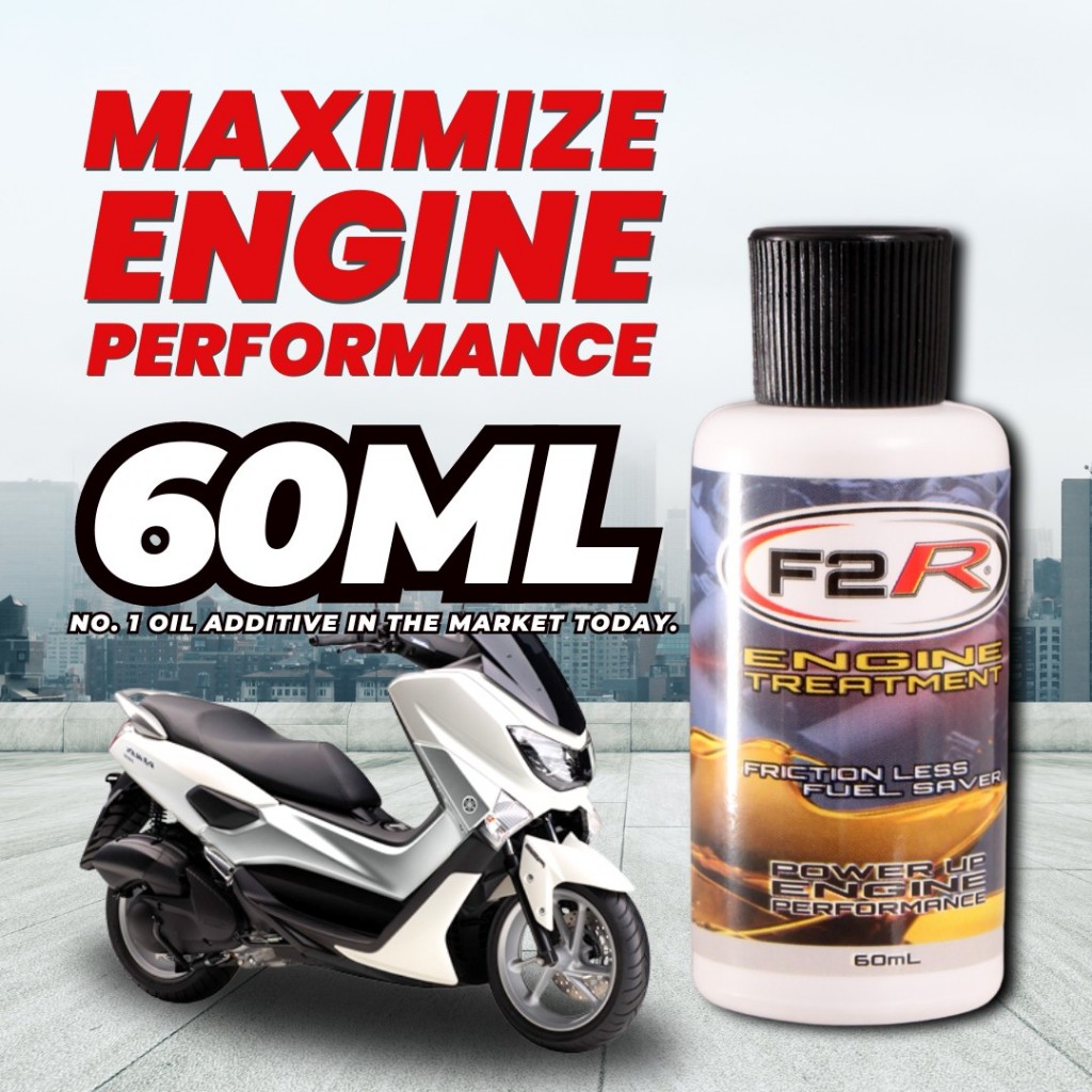 F2R ENGINE OIL TREATMENT FOR GAS AND DIESEL (60ML) | Shopee Philippines