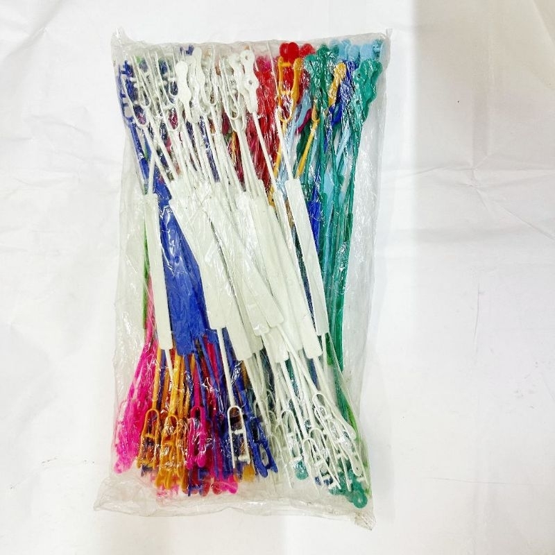 95pcs/per 1pack Plastic Loop Handle Paper Bag Handle for Gift | Shopee ...