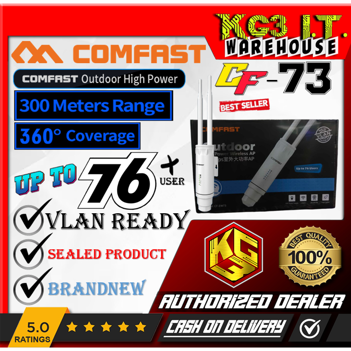 COMFAST CF-EW73 360° 300Mbps Access Point For Piso Wifi Vendo With VLAN ...