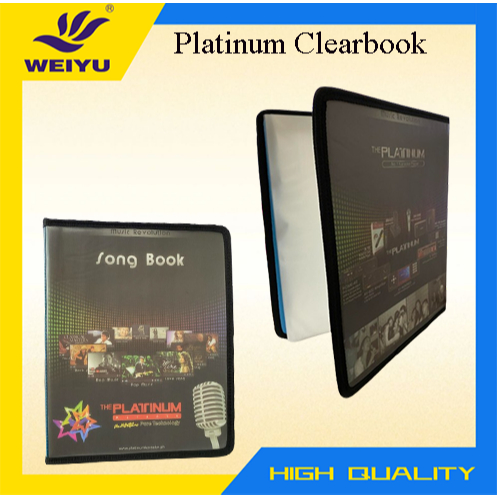 PLATINUM CLEARBOOK PLATINUM Hard-Bound Songbook Clear book Folder 100 ...