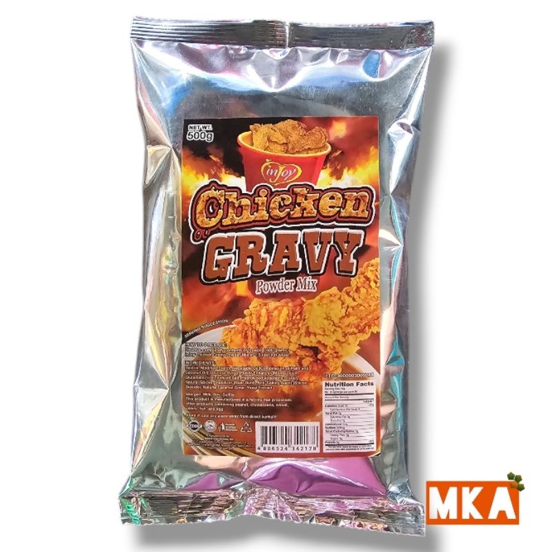 Injoy Chicken Gravy Sauce Powder Mix 500grams | Shopee Philippines