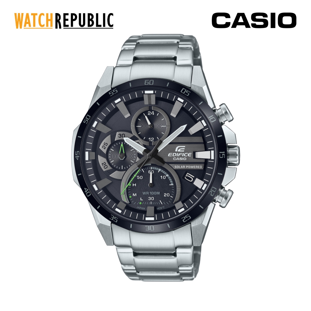 Casio Edifice Silver Stainless Steel Analog Watch For Men EQS-940DB ...