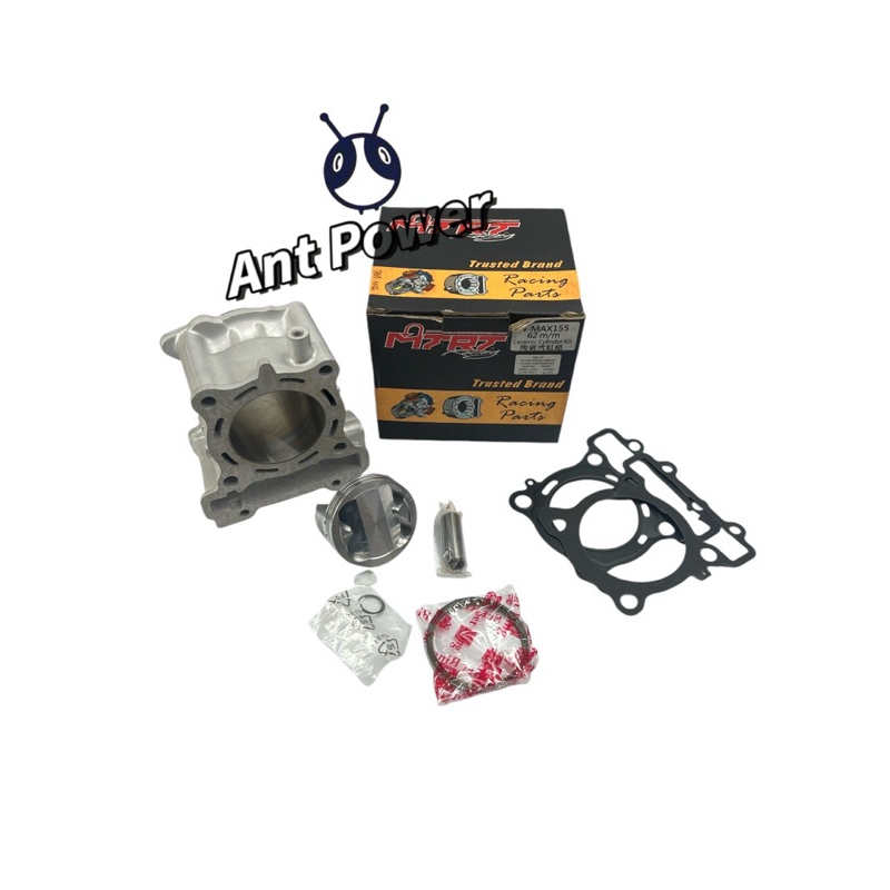 MTRT CYLINDER BLOCK CHROME BORE 62MM CASTING NMAX/AEROX | Shopee ...