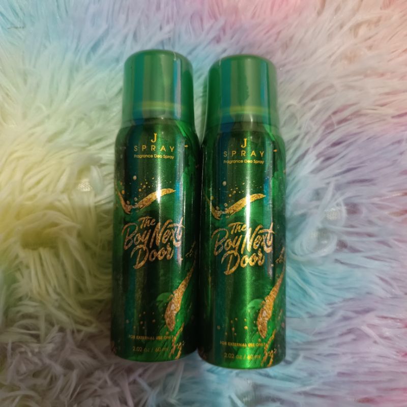 2pcs 60ml THE BOY NEXT DOOR J Spray Fragrance Constellation Collection ...