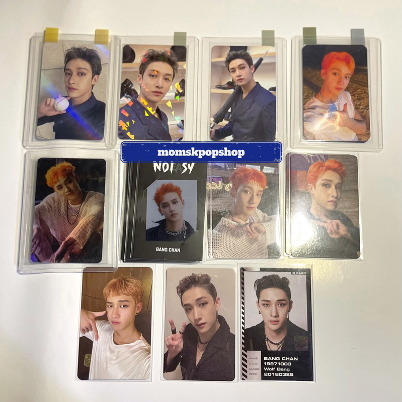 [ONHAND] STRAY KIDS BANG CHAN PC PHOTOCARD POB NOEASY ODDINARY MAXIDENT ...