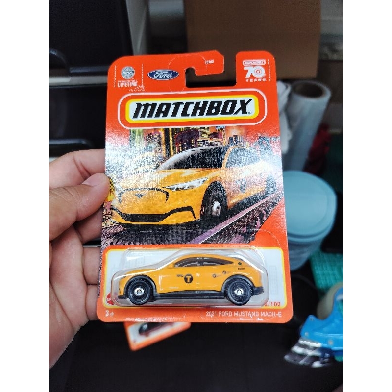 Matchbox Casting - 2021 Ford Mustang Mach E (Yellow) | Shopee Philippines