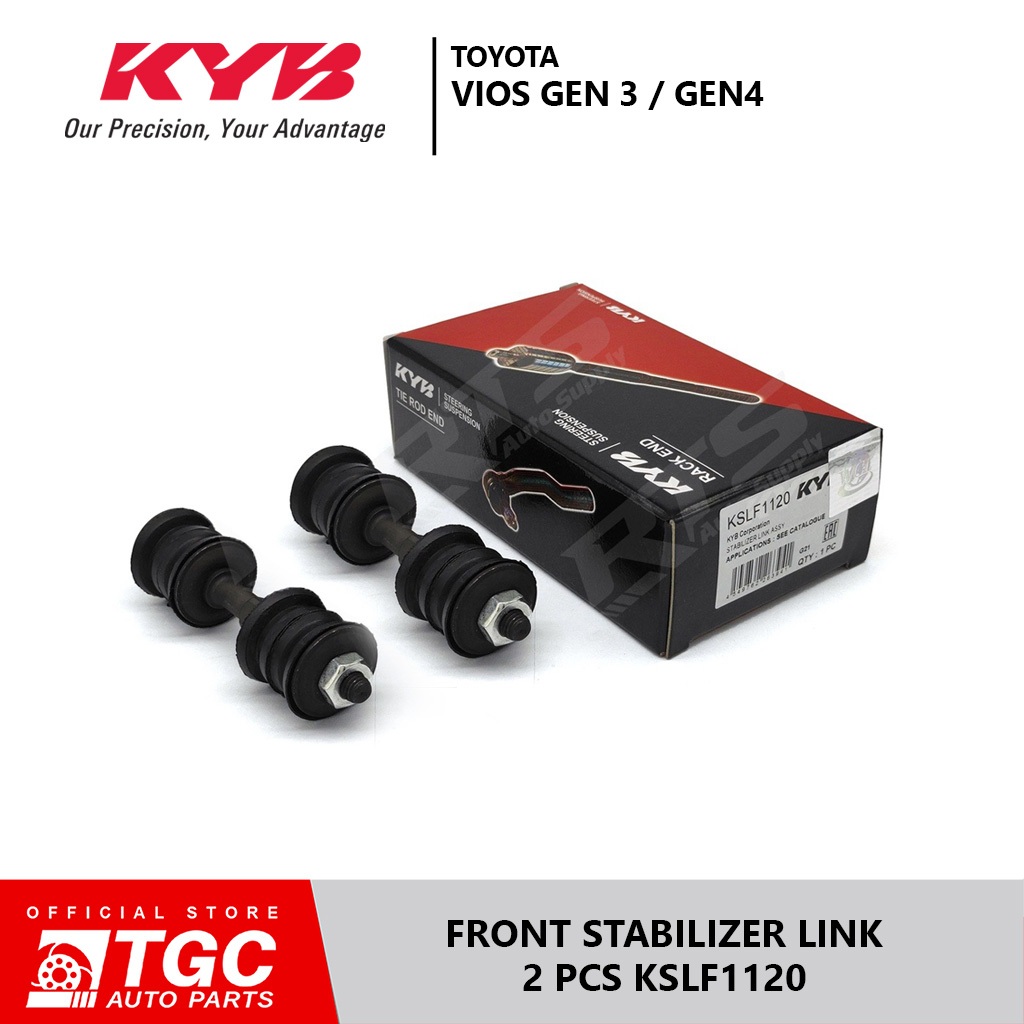 KYB Front Stabilizer Link for Toyota Vios Superman 2013 - 2022 KSLF1120 ...