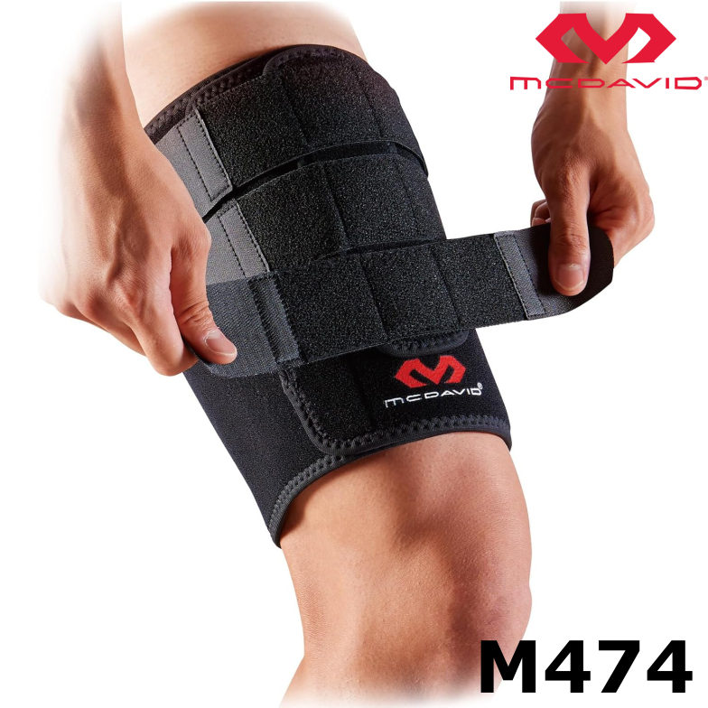 McDavid M474 Compression Thigh Wrap Free size LEVEL 2 Middle Support ...