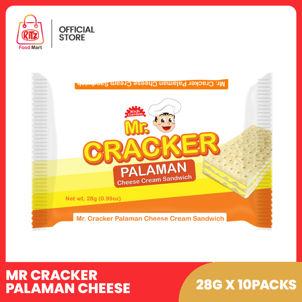 Mr Cracker Palaman - Cheese Cream Sandwich 28g | Shopee Philippines