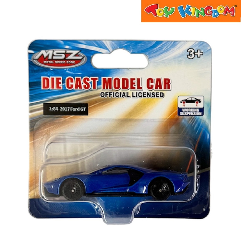 Metal Speed Zone 1:64 2017 Ford GT Blue Die-cast | Shopee Philippines