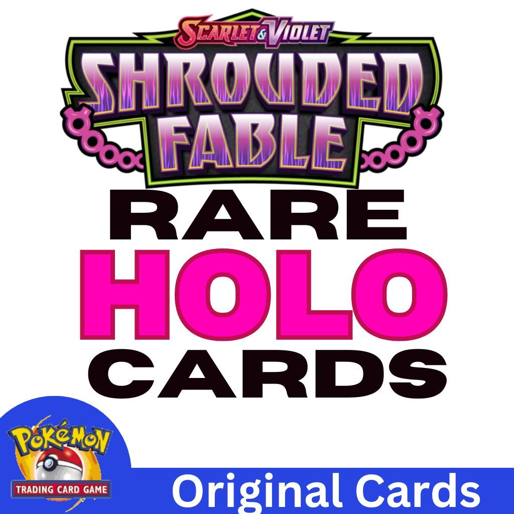 Shrouded Fable Holographic Rare Pokemon Cards Scarlet and Violet set ...