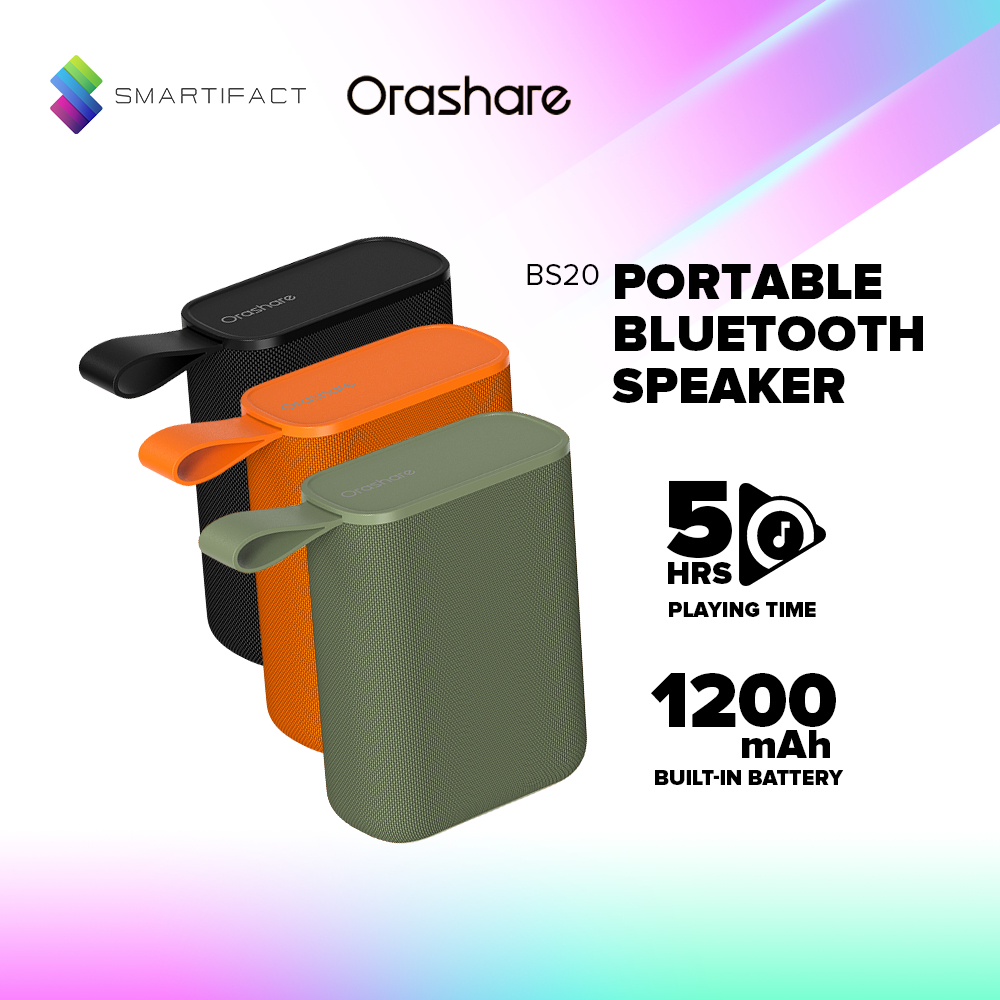 Orashare BS20 Portable Bluetooth Speaker TWS Hi-Fi Stereo Sound Speaker ...
