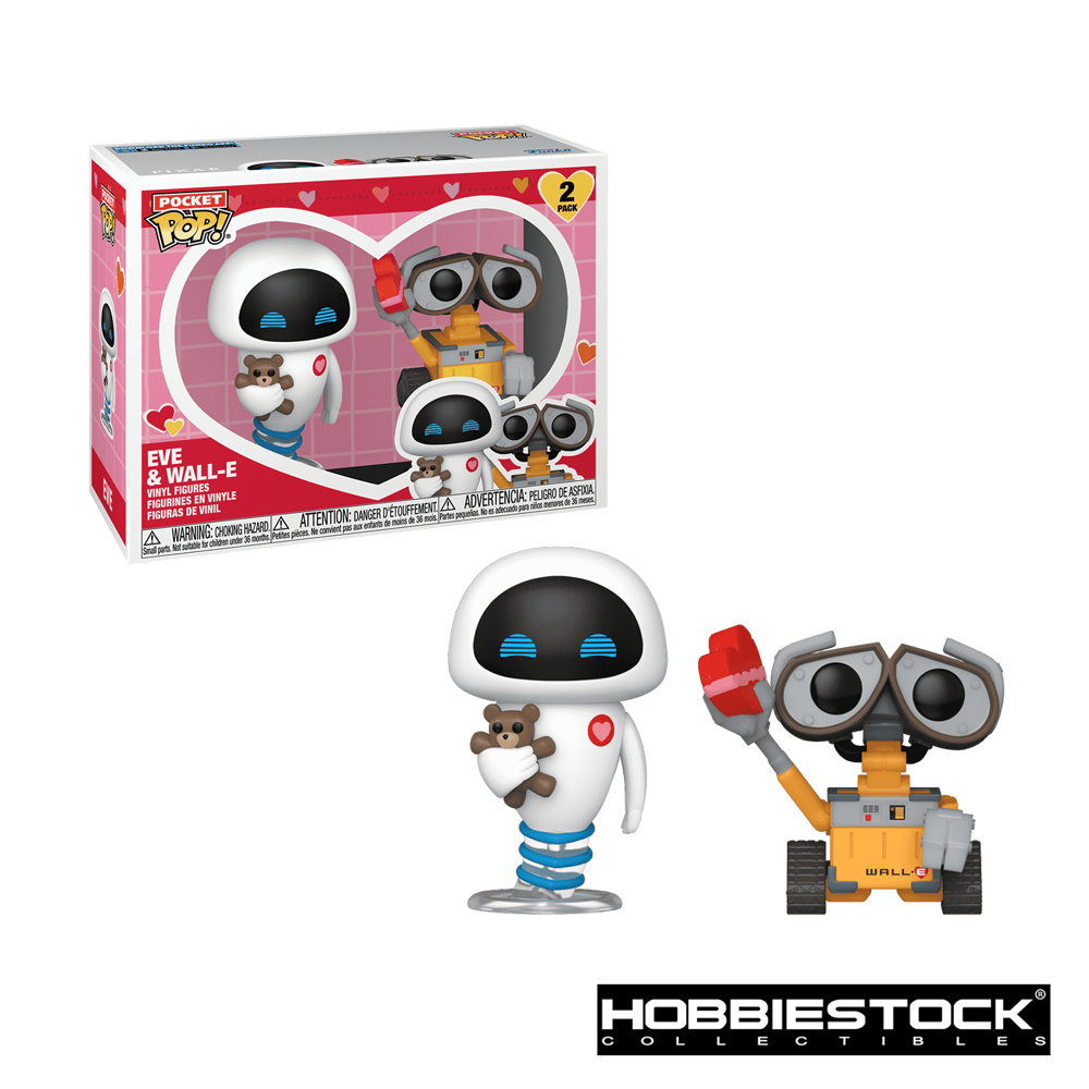 Funko Pocket Pop! Disney: Wall-E - 2-Pack Eve & Wall-E | Shopee Philippines