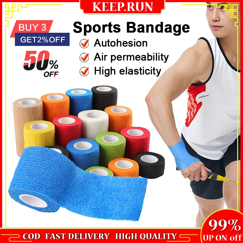 Athletic Wrap Tape Self-adhesive Muscle Finger Protective Bandage Pet ...