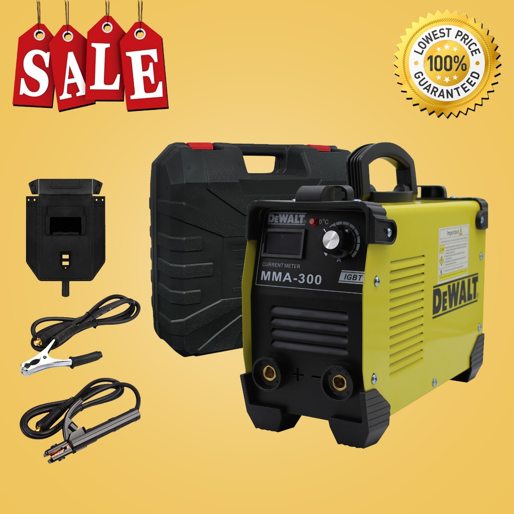DeWALT MMA-300 Inverter Welding Machine (Case) | Shopee Philippines