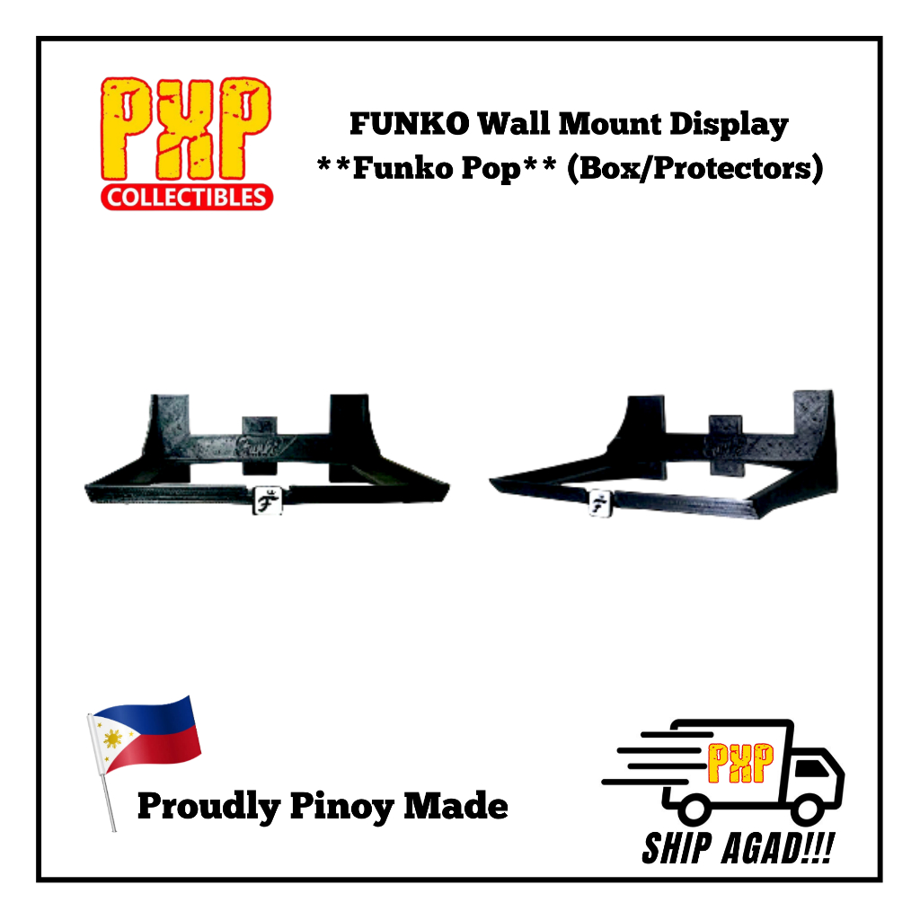 FUNKO Wall Mount Display **Funko Pop** Box/Protectors(No Drill) w/Nano ...