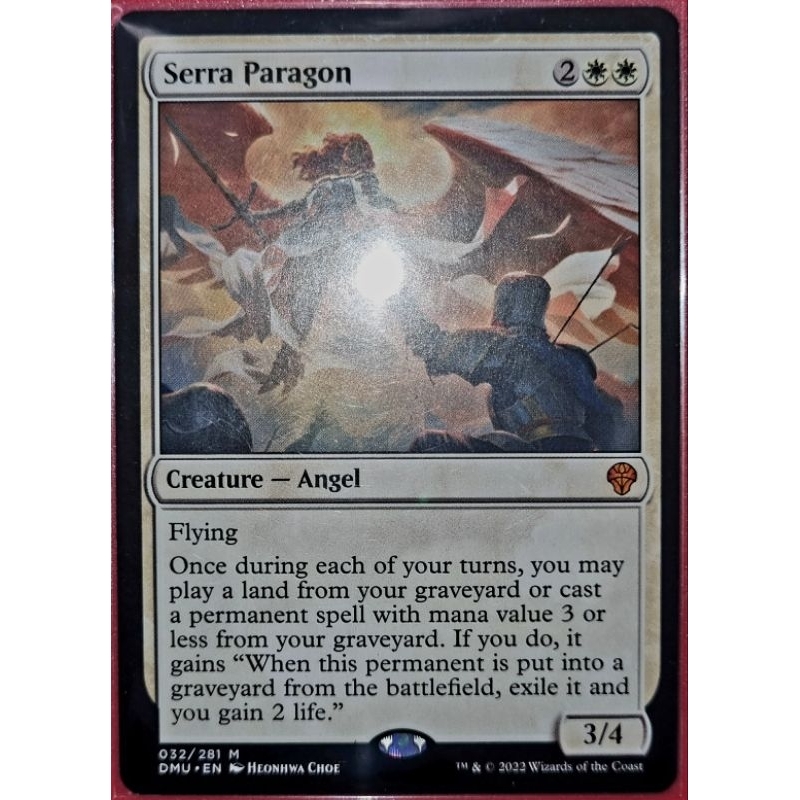 MTG Serra Paragon DMU (Nonfoil/Foil) | Shopee Philippines