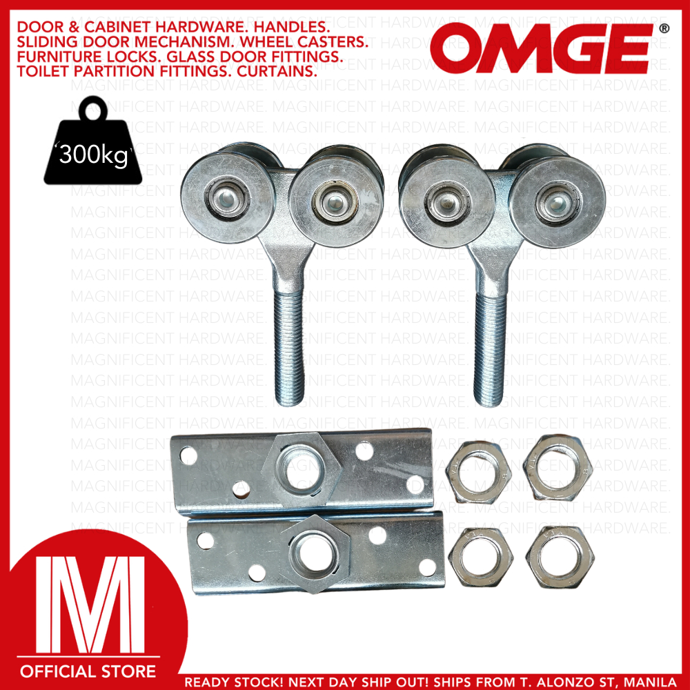 Omge Sliding Door Roller Hanging Wheel for 300kg Door Heavy Duty ...