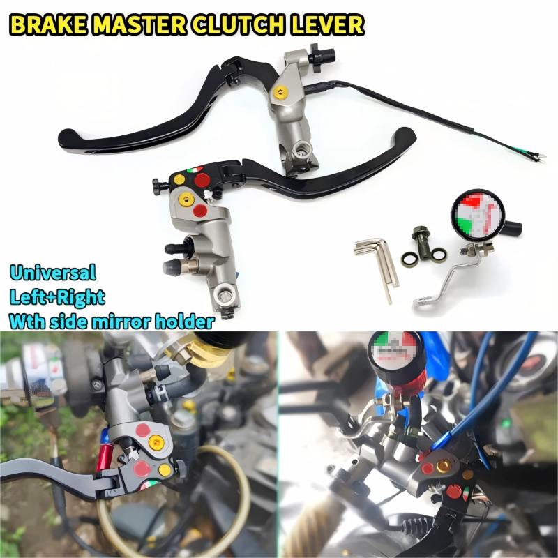 P19 Brake Master Click CNC Universal Left/Right SET For Single Tank Mio ...