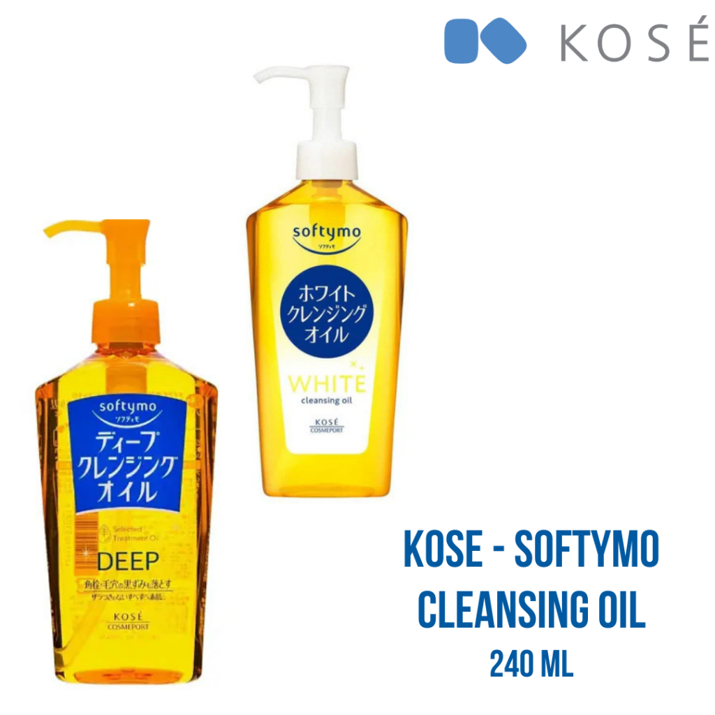 ARTHUB - KOSE COSMEPORT Softymo Cleansing Oil 240/60ml (White, Deep, Speedy, Made In Japan ...