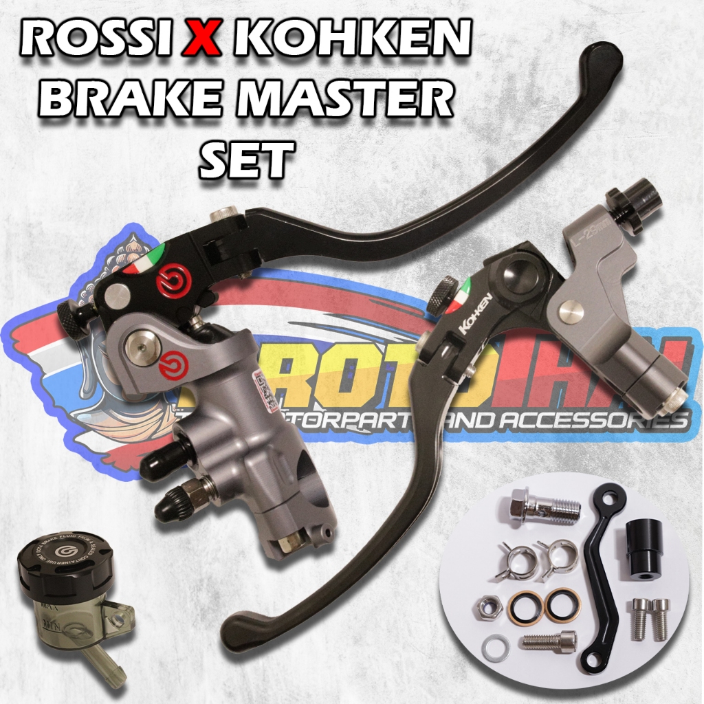 ROSSI X KOHKEN BRAKE MASTER SET UNIVERSAL HIGH QUALITY PREMIUM COPY ...