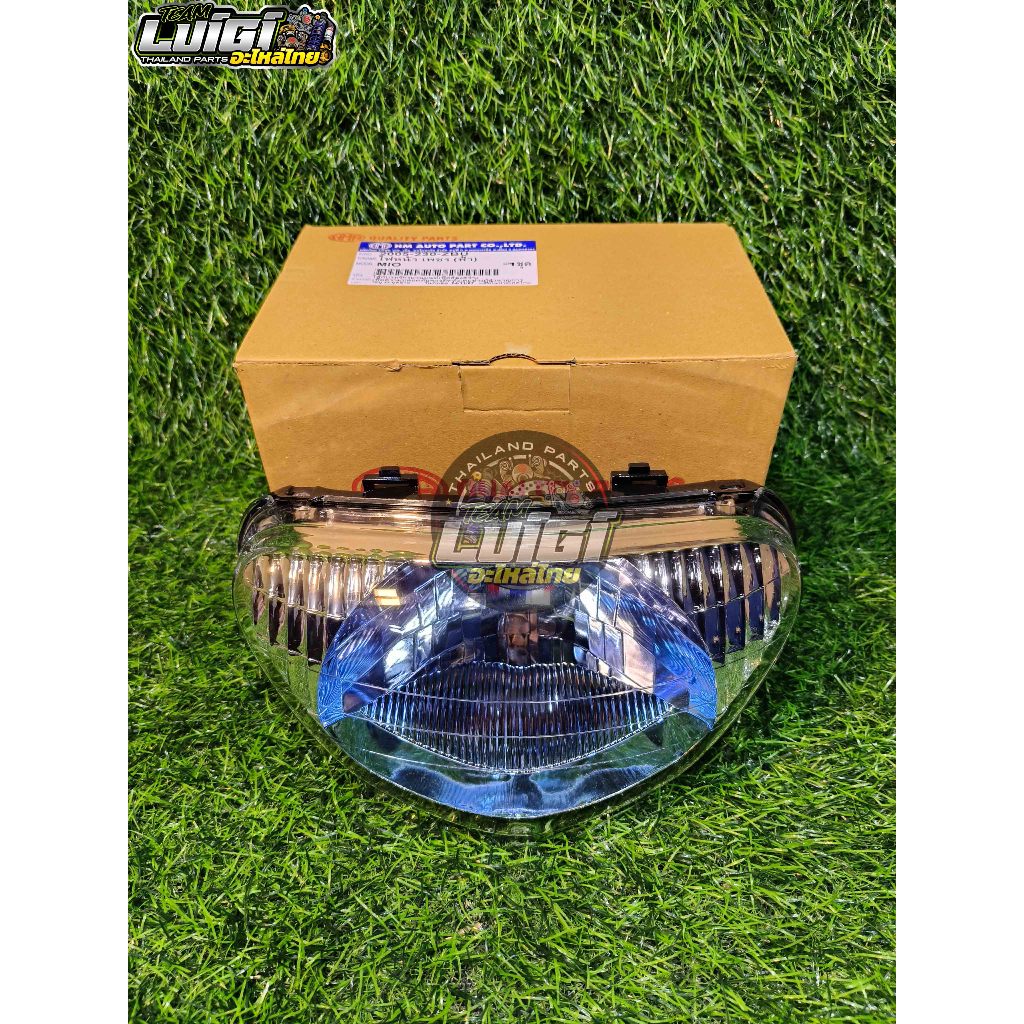 HMA HEADLIGHT LENS BLUISH YAMAHA MIO AMORE / MIO 1 / MIO SPORTY MADE IN ...