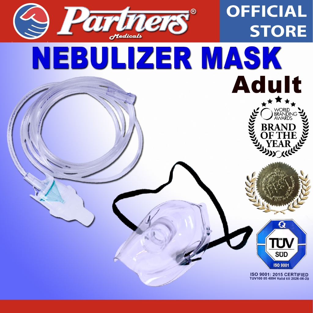 Partners Nebulizer Kit with Mask Adult | Shopee Philippines