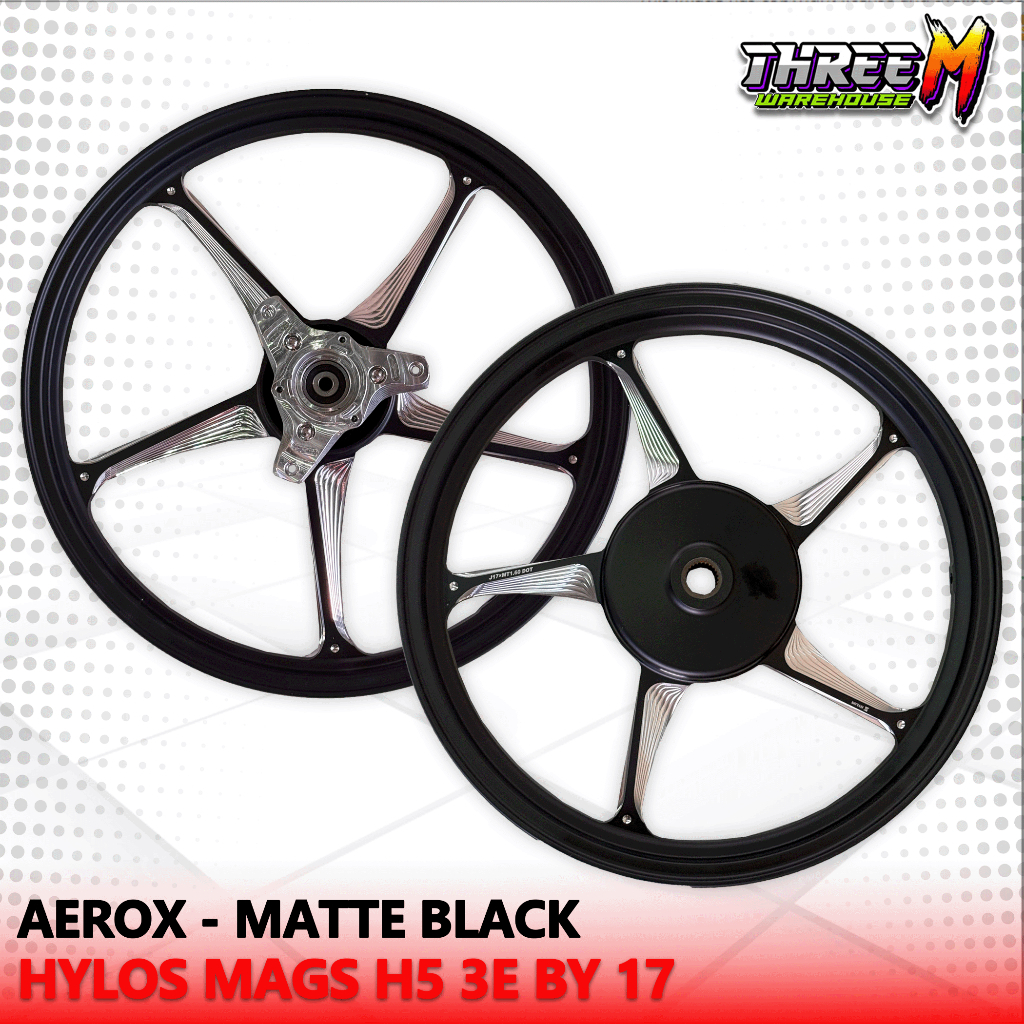 HYLOS H5 E3 BY 17 FOR AEROX/NMAX V2/RAIDER 150/CLICK 125 | Shopee ...
