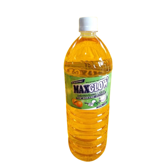 MAXGLOW Intensified Yellow (Lemon) Dishwashing Liquid with Grease ...