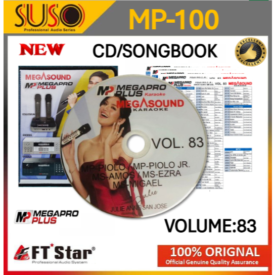 Megapro Plus Songbook with full Songlist & Updated CD for MP-100 Piolo ...