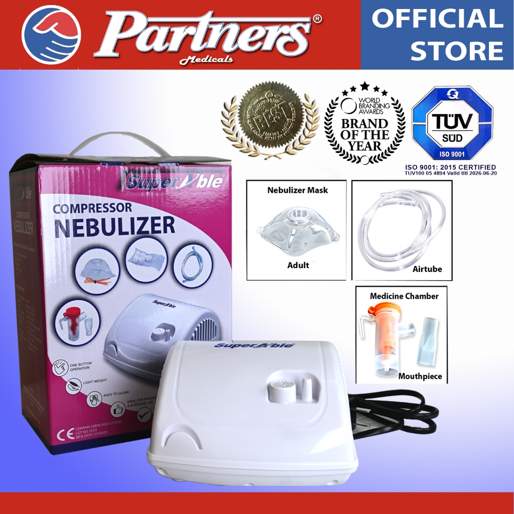 SuperAble Compressor Nebulizer Piston with 1pc Nebulizer Kit, 1pc ...